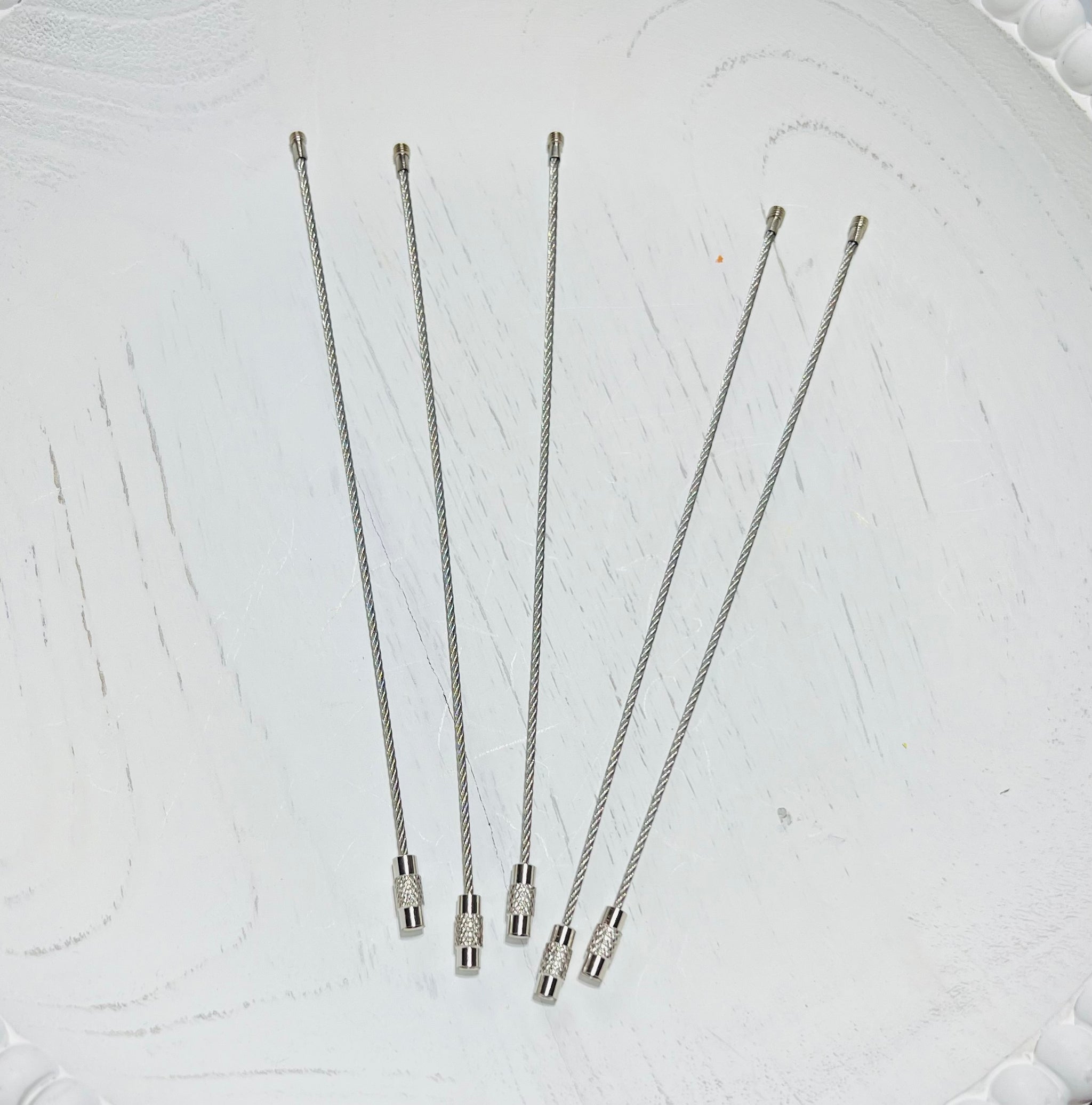 6inch Stainless steel Wire – Fire and Hyde Bead Supply