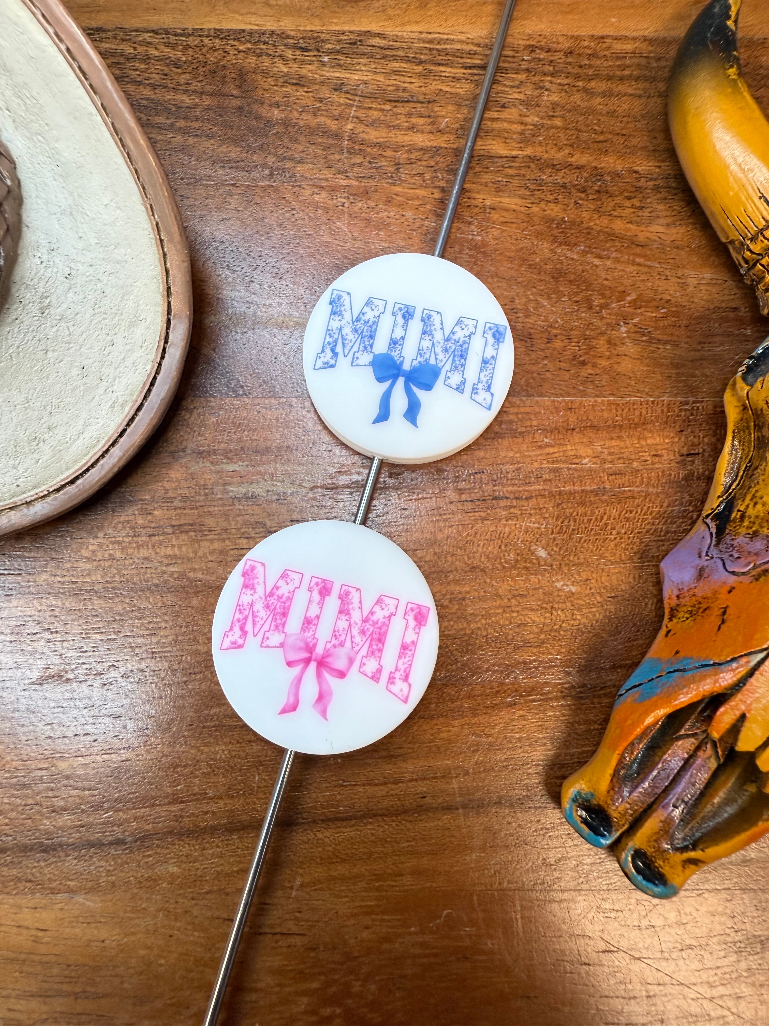 Mimi floral bow focal EXCLUSIVE – Fire and Hyde Bead Supply